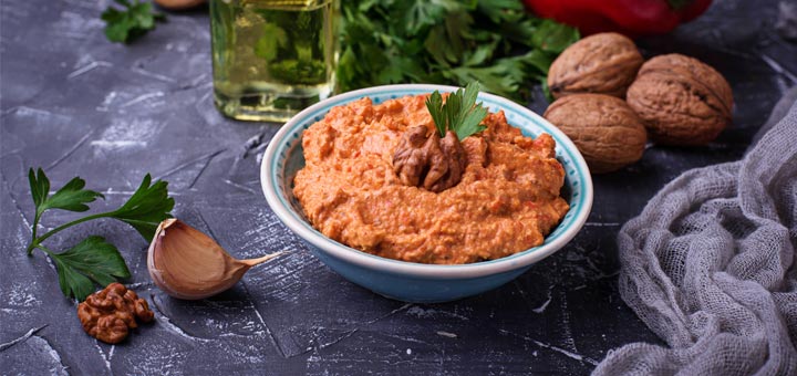 Raw Walnut Herb Pate - 180° Challenge